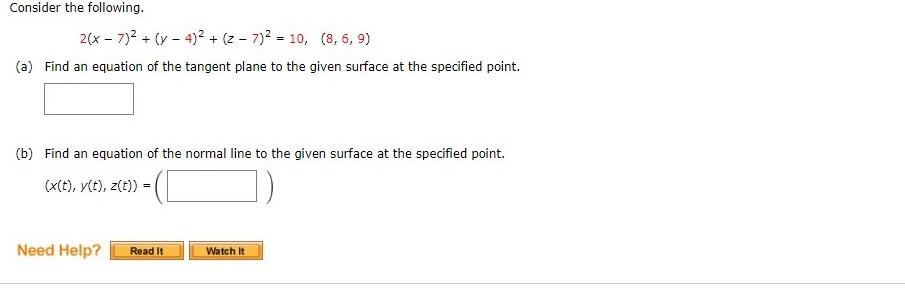 Solved Consider the following. | Chegg.com