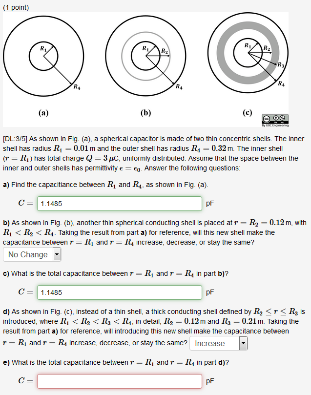 Solved (1 point) (a) (b) (C) 08 [DL:3/5] As shown in Fig. | Chegg.com