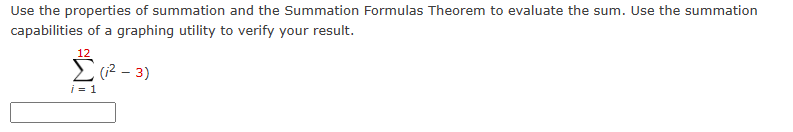 Solved Use the properties of summation and the Summation | Chegg.com