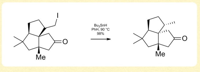 Solved Bu3SnH PhH, 90 °C 98% Me Me | Chegg.com