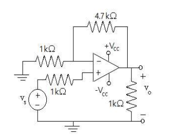Solved The input voltage Vs is a sin waveform with a | Chegg.com
