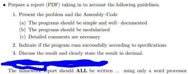 Solved 1. (80 pts) Write four MIPS-Assembly programs to | Chegg.com