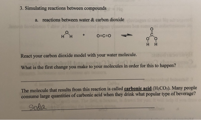 Solved 3. Simulating reactions between compounds a. | Chegg.com Solved 3. Simulating reactions between compounds a. | Chegg.com