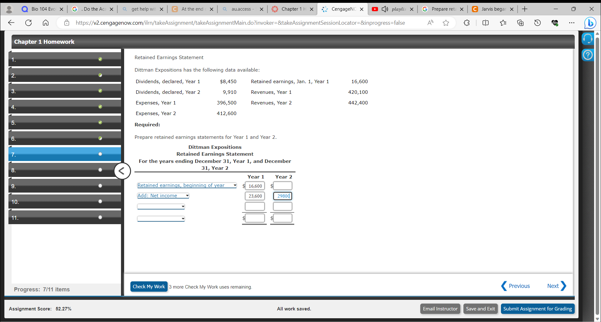 Solved Dittman Expositions has the following data available: | Chegg.com