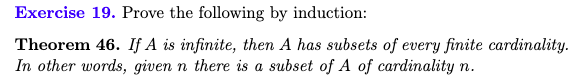 Solved Exercise 19. Prove the following by induction: | Chegg.com
