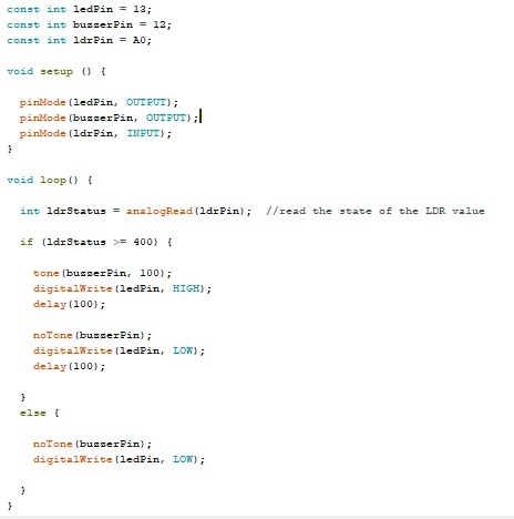 Solved const int ledPin = 13; const int busserPin = 12; | Chegg.com