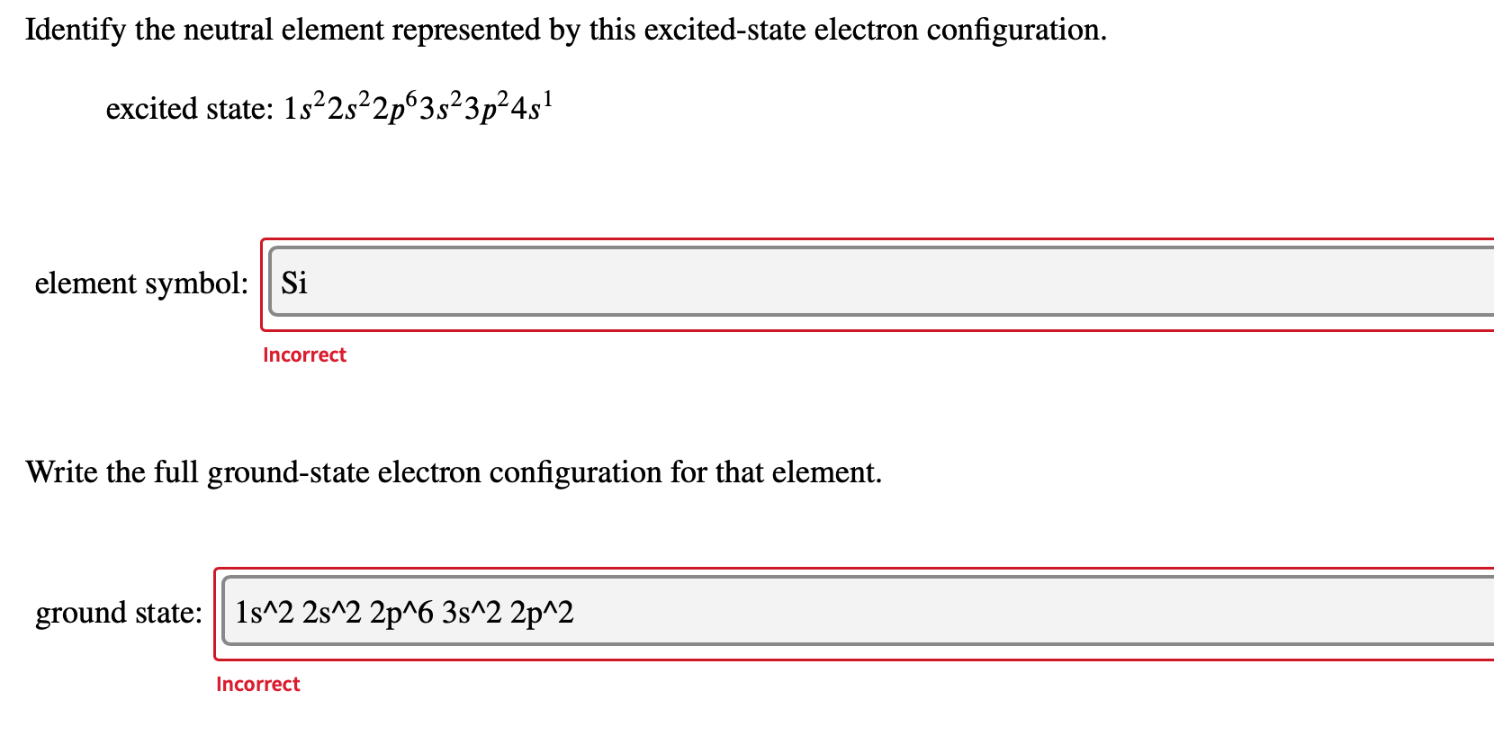 Solved Identify the neutral element represented by this | Chegg.com