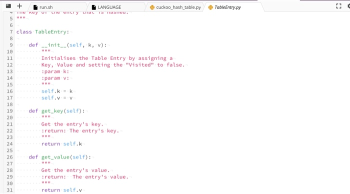 You are to implement a map using a variant of cuckoo | Chegg.com
