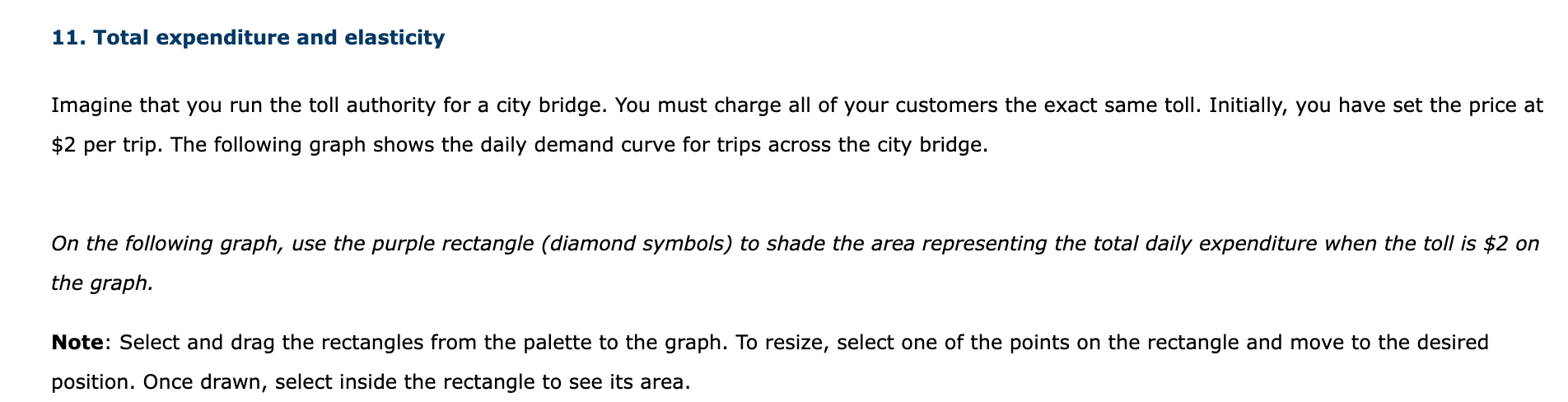 Solved 11. Total expenditure and elasticity Imagine that you | Chegg.com