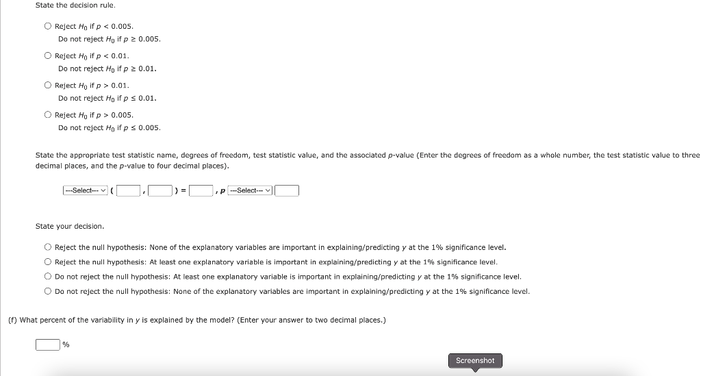 Solved The Analysis Of Variance Anova Table 2 The Anova