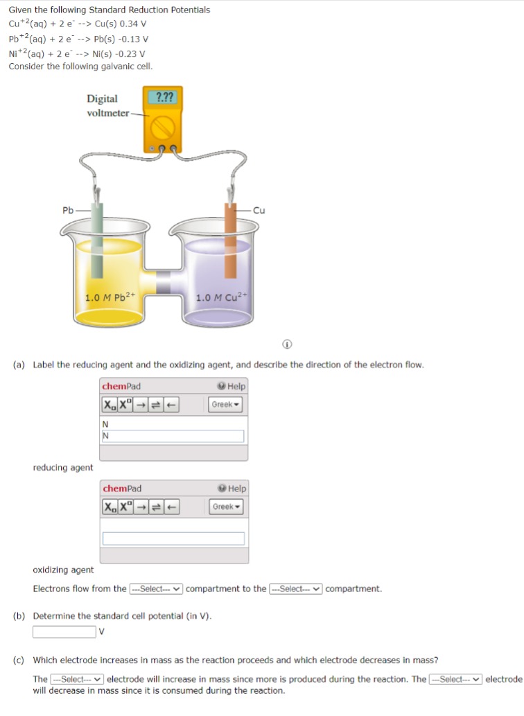 Solved Given the following Standard Reduction | Chegg.com