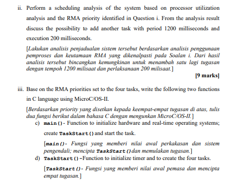 Solved PART B: PROBLEM SOLVING [25 Marks] Given the | Chegg.com