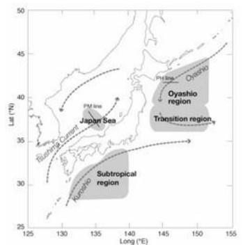 Solved The Kuroshio Current flows northward in the | Chegg.com