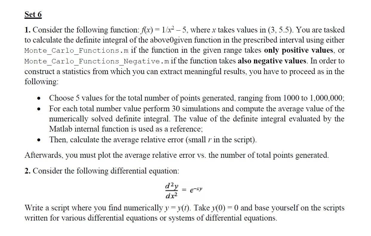 Solved Monte_Carlo_Functions.m (code in matlab below): | Chegg.com