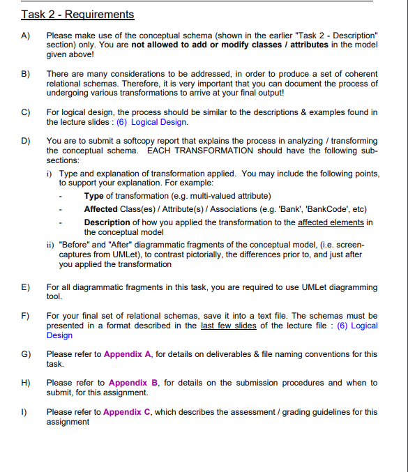 Solved Task 2 - Description Background You have been | Chegg.com