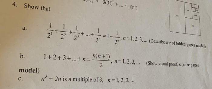 Solved 4. Show that a. 2' 2 2' 2" 2" , 1,23 (Describe use of | Chegg.com