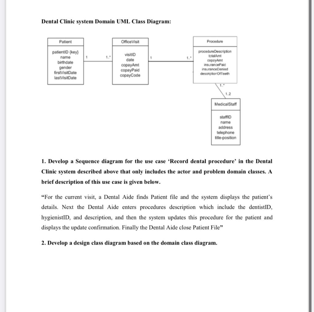 Solved QUESTION#1: Consider the Domain UML Class Diagram | Chegg.com