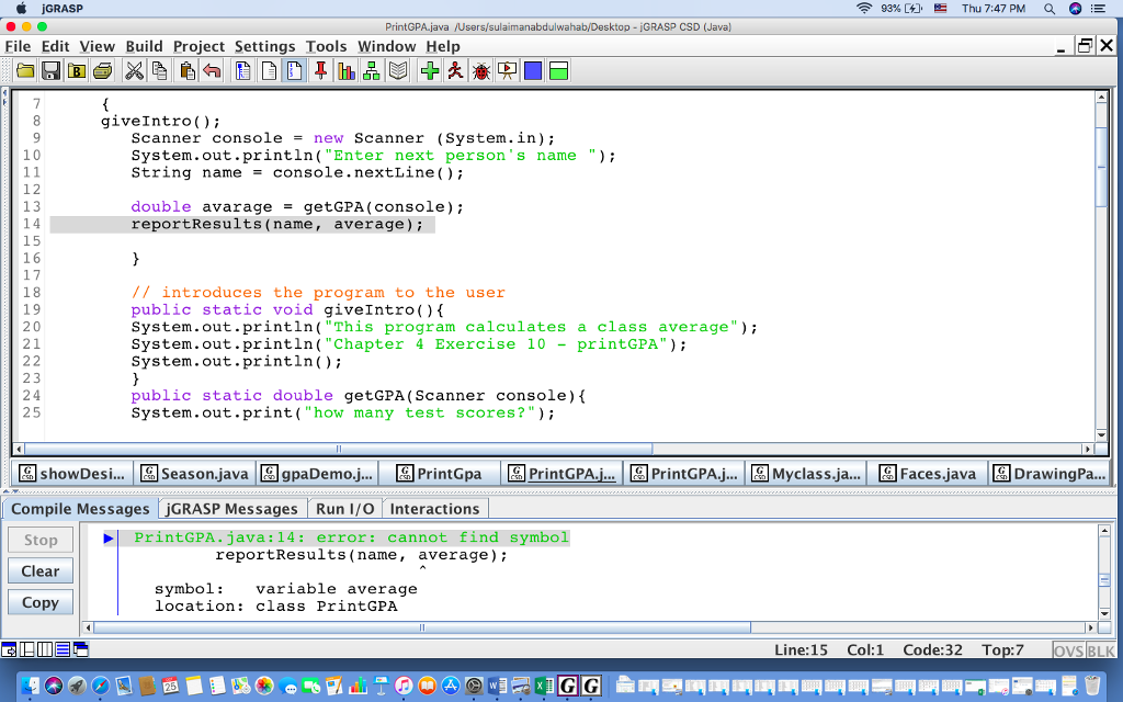 Solved I have this error massege please help this assienment | Chegg.com