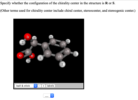 Solved Specify whether the configuration of the chirality | Chegg.com