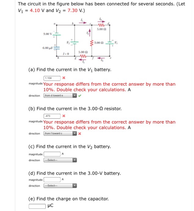 Solved The circuit in the figure below has been connected | Chegg.com