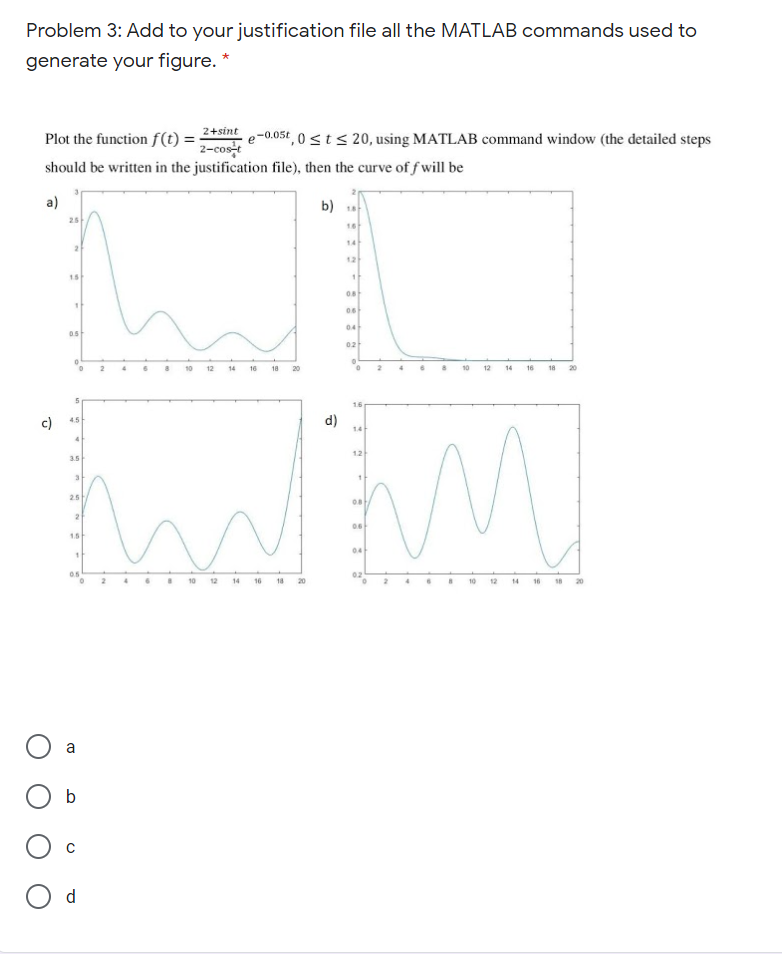 Solved Problem 3: Add to your justification file all the | Chegg.com