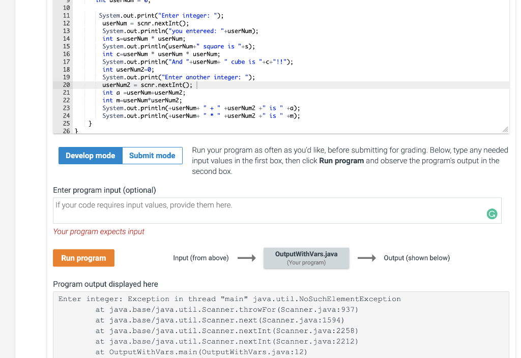Solved My Code And Output What Am I Doing Wronghere 1 16