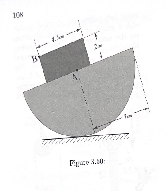 Solved 3.13 In Figure 3.50, a rectangular block slides along | Chegg.com