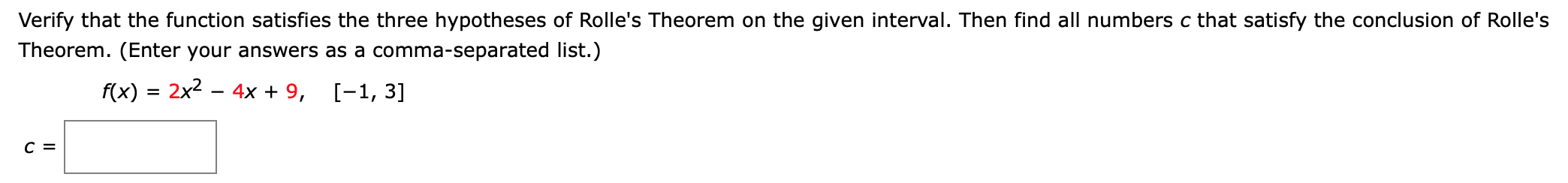 Solved Verify That The Function Satisfies The Three