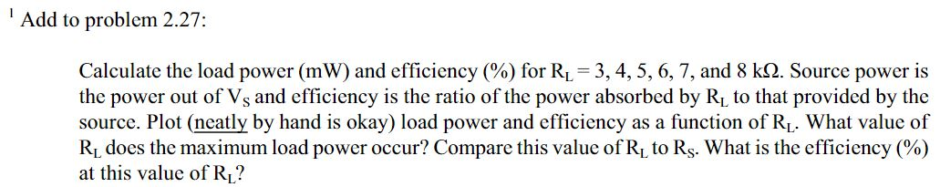 Solved 2.27 In the circuit shown in Figure P2.27, determine | Chegg.com