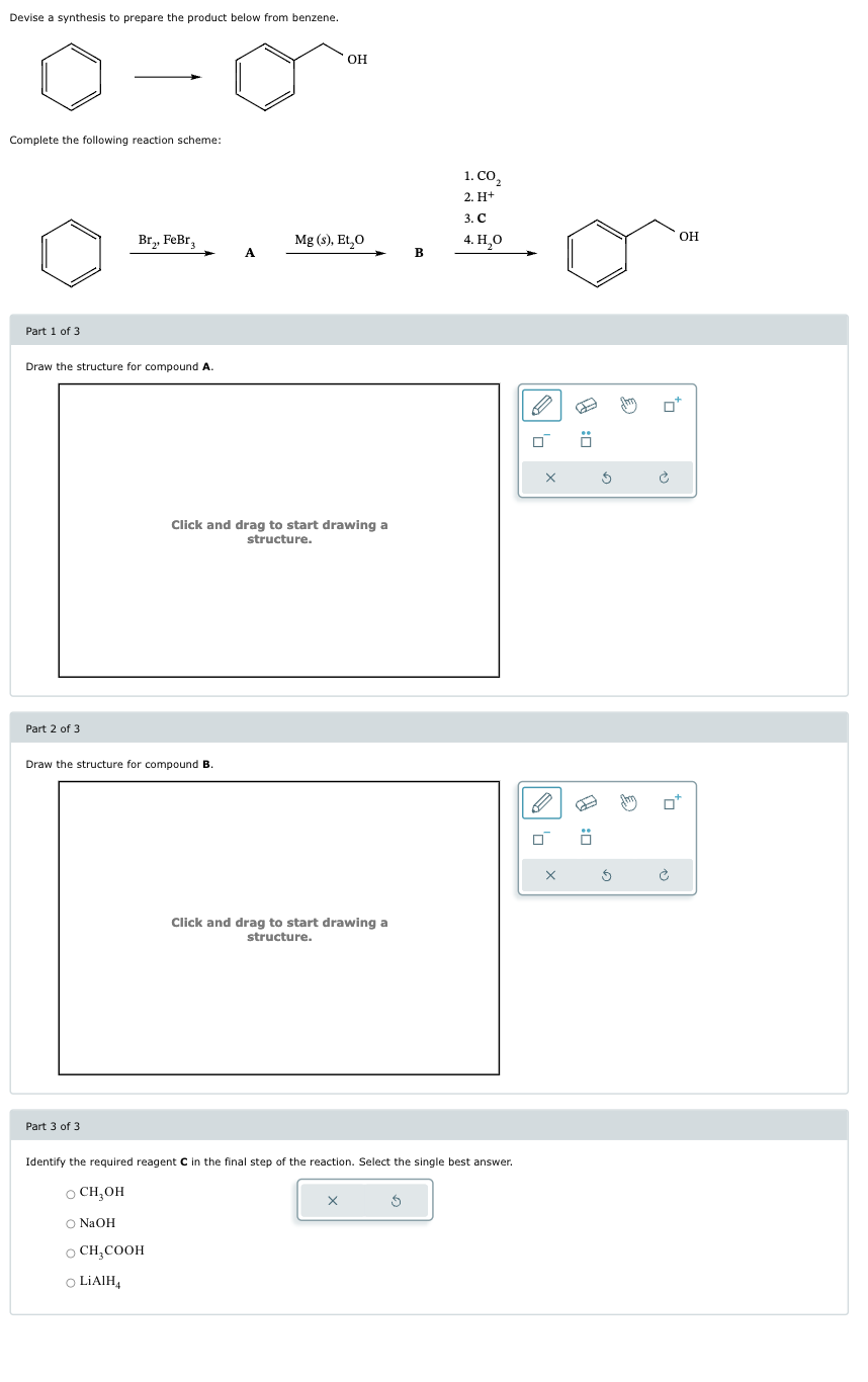 Solved Devise a synthesis to prepare the product below from | Chegg.com