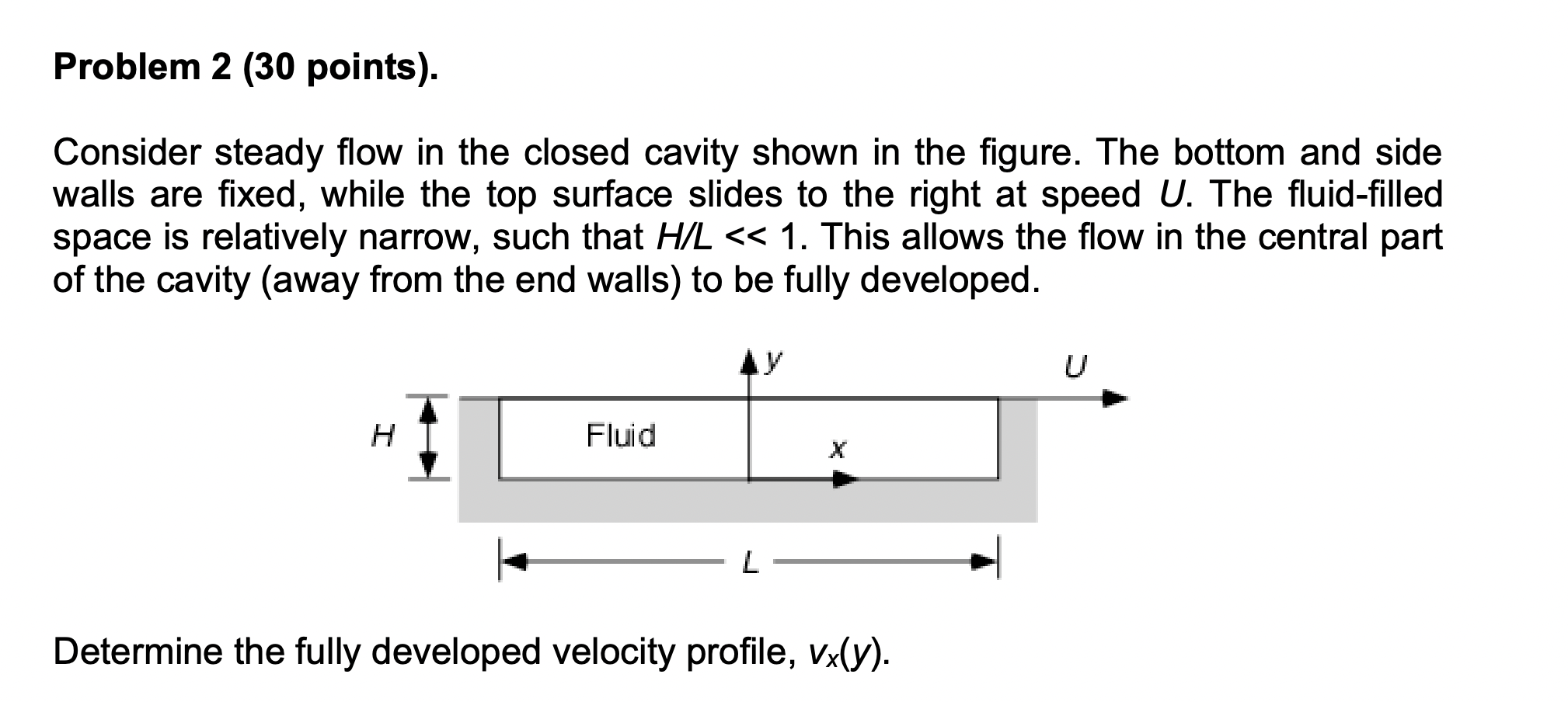 Solved Problem 2 (30 points).Consider steady flow in the | Chegg.com Solved Problem 2 (30 points).Consider steady flow in the | Chegg.com