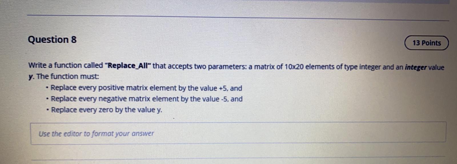 Solved Question 8 13 Points Write a function called | Chegg.com