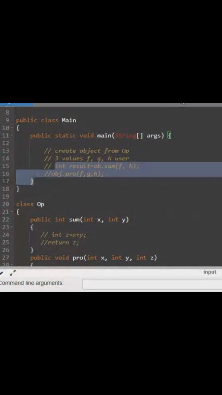 Solved 8. 9 public class Main 10 - { 11. public static void | Chegg.com