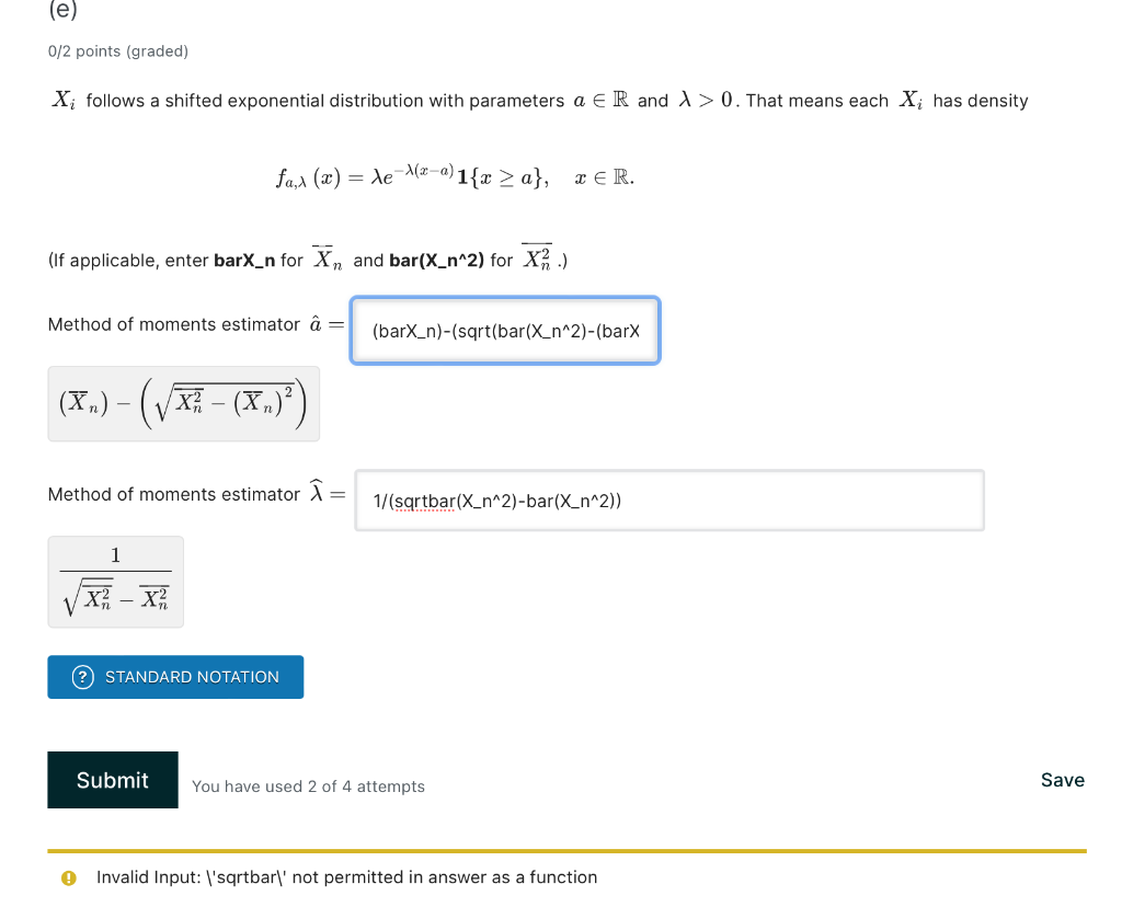 Solved Autograder is not accepting my answers. Any help on | Chegg.com