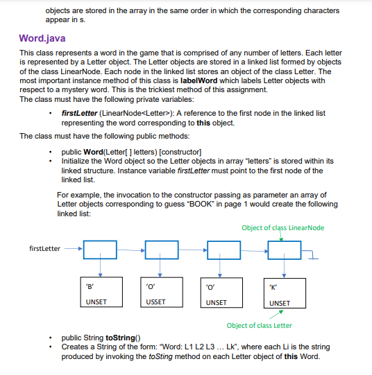 Solved Introduction Squabble is an interesting word game in | Chegg.com