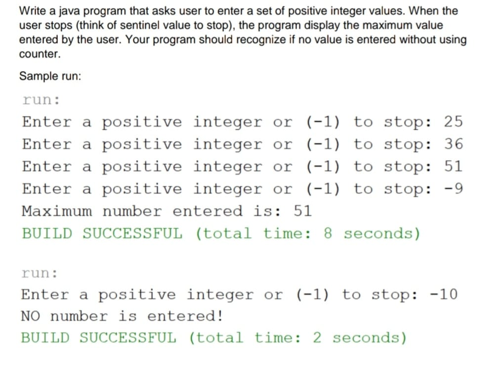 Solved Exercise 1: Write a java program that read a line of | Chegg.com