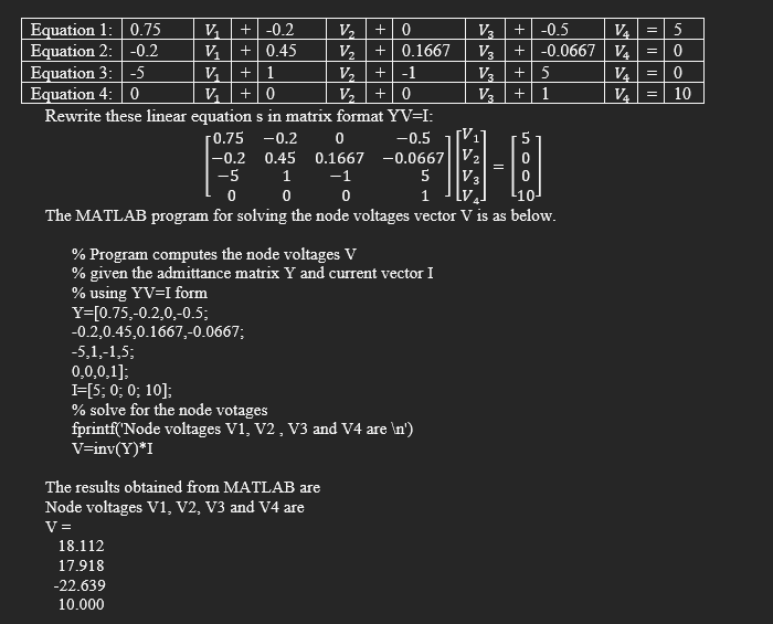 Solved Then label the node voltages at the remaining | Chegg.com