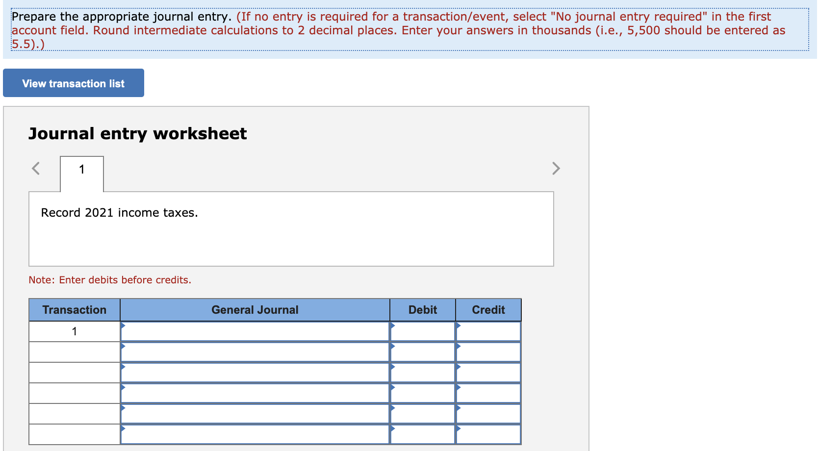 Solved For the year ended December 31, 2021, Fidelity | Chegg.com