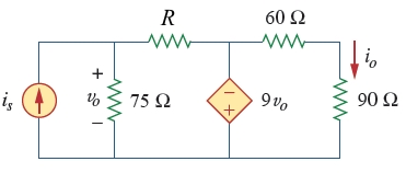 Solved In the circuit given below, R = 20 Ω. Calculate the | Chegg.com