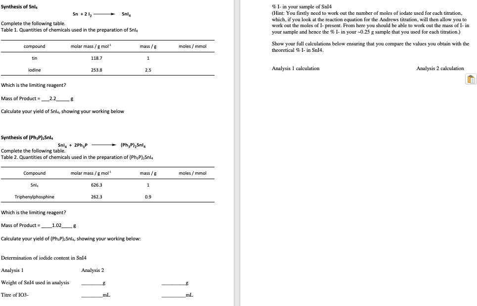 Solved Synthesis of Snle Sn +212 - Snl Complete the | Chegg.com