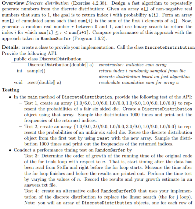 Overview:Discrete distribution (Exercise 4.2.38). | Chegg.com