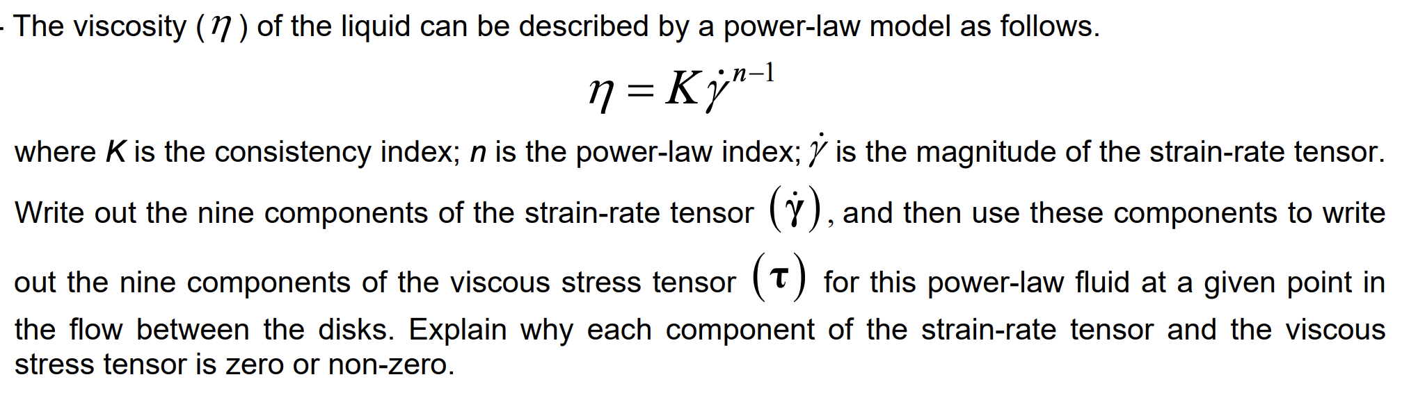 Solved Consider steady, axisymmetric flow of an | Chegg.com