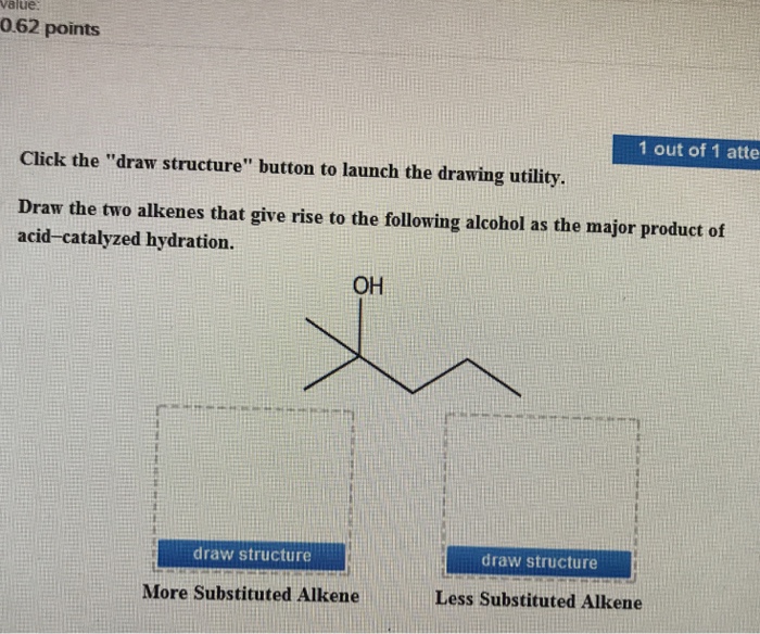 Solved Draw the two alkenes that give rise to the following | Chegg.com