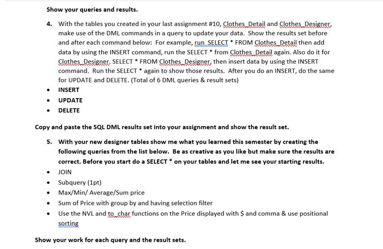 Solved 3rd Normal Form Project Consider the following | Chegg.com