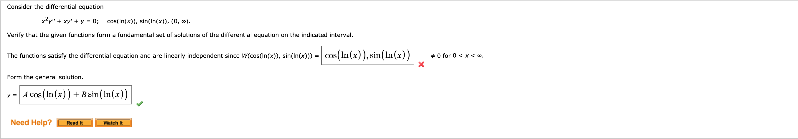 Solved What is the answer on the box with the x mark? | Chegg.com