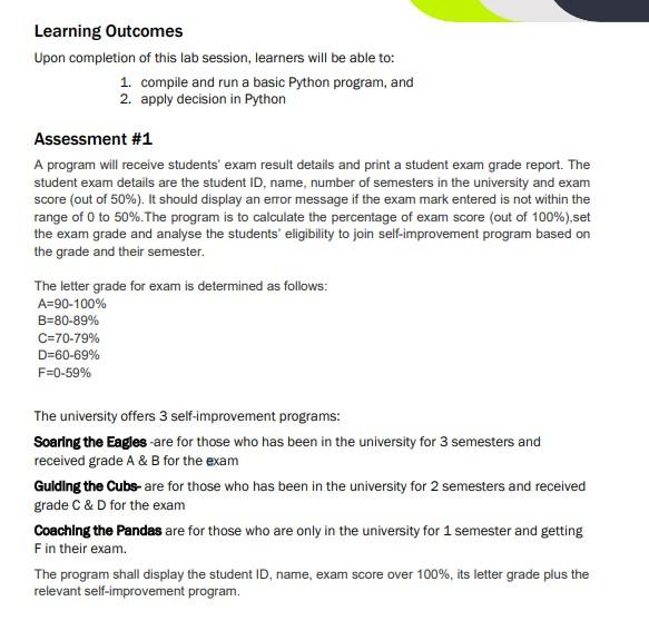 Solved Learning Outcomes Upon completion of this lab | Chegg.com