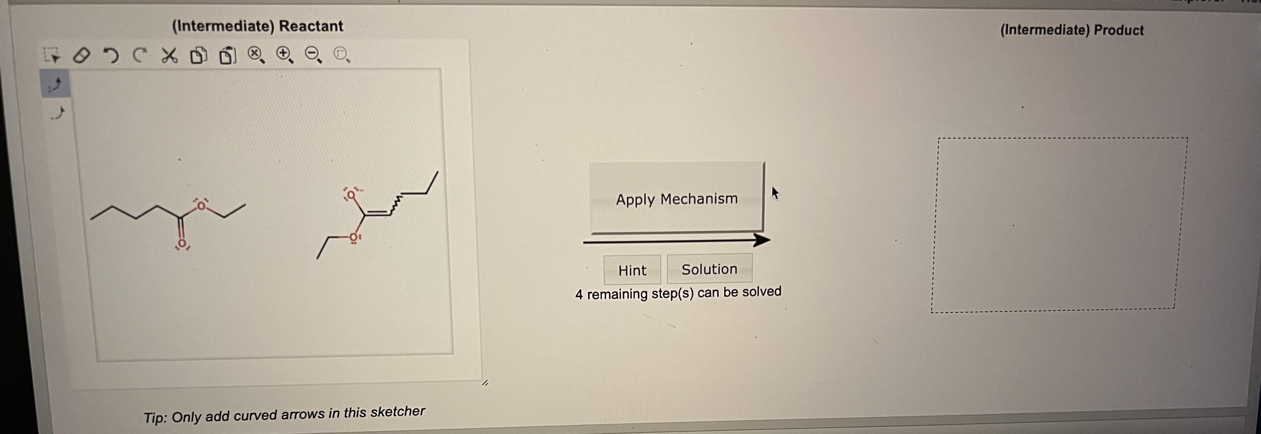Solved (Intermediate) Product 4 remaining step(s) can be | Chegg.com