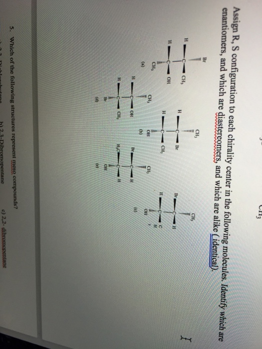Solved Assign R, S configuration to each chirality center in | Chegg.com