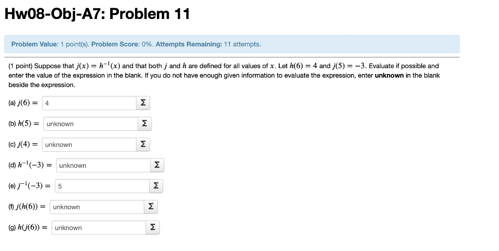 Solved Hw08 Obj A7 Problem 11 Problem Value 1 Points 