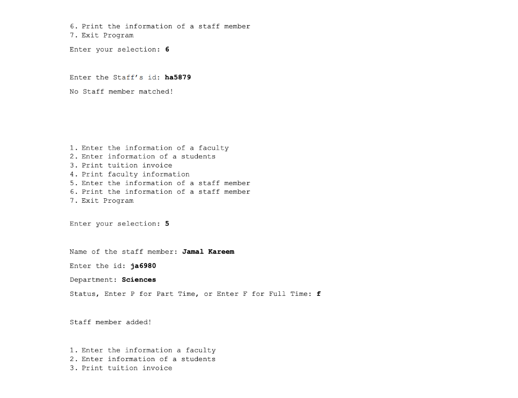 Solved Please implement the requirements below into the code | Chegg.com